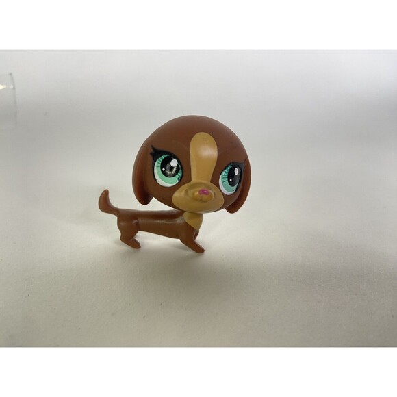Hasbro | Toys | Littlest Pet Shop Lps 3297 Brown Dachshund Dog Puppy ...